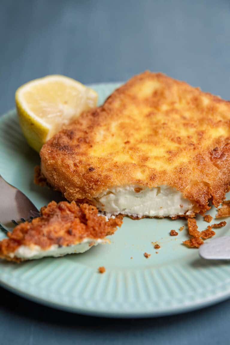Fried Feta Cheese Saganaki - Real Greek Recipes