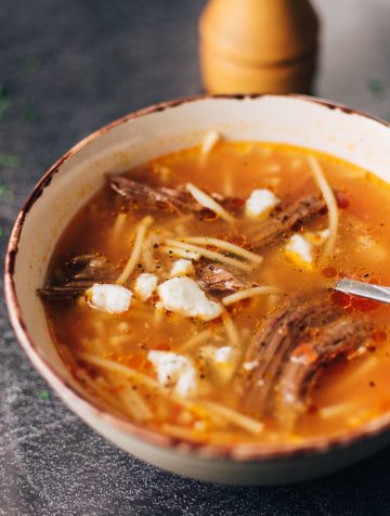 Greek 5-ingredient, Healing Goat Soup - Real Greek Recipes