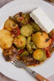 Easy Greek Vegetable Stew (Tourlou) - Real Greek Recipes