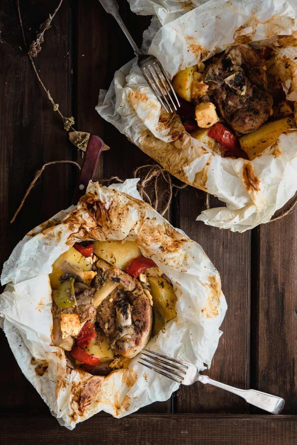 Greek Lamb Kleftiko (with vegetables & feta) - Real Greek Recipes