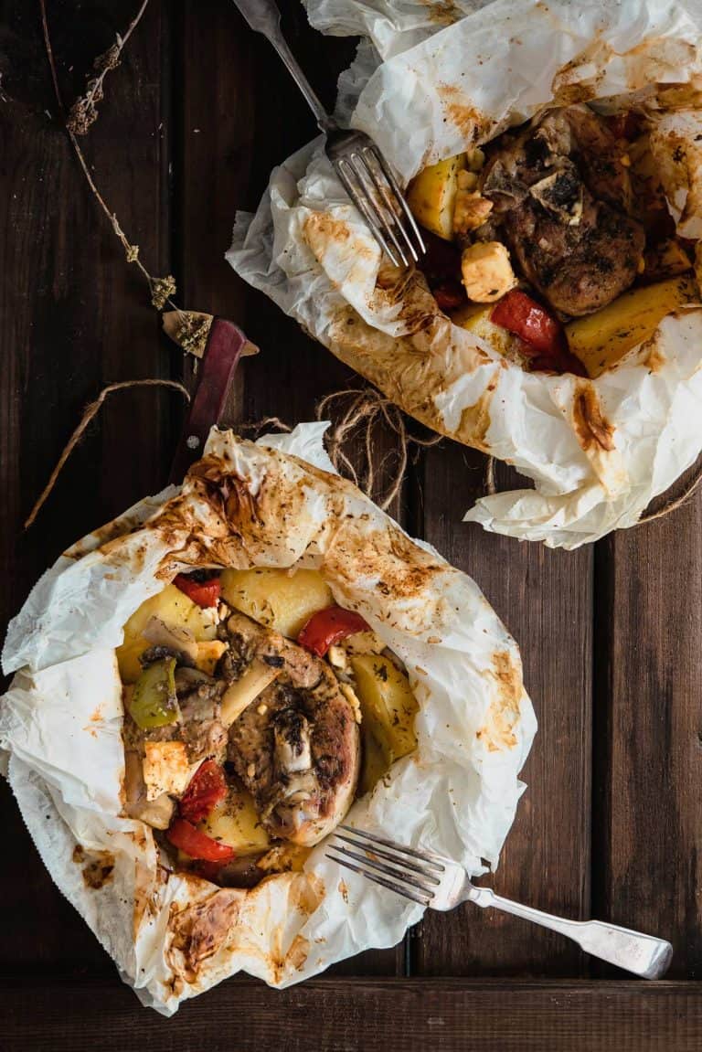 Greek Lamb Kleftiko (with vegetables & feta) - Real Greek Recipes