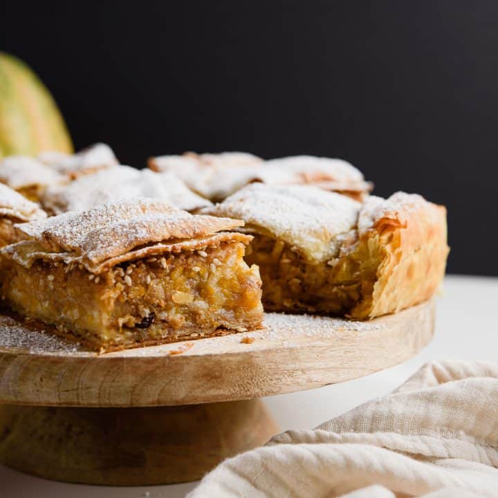 Greek Butternut Squash Pie (Kolokithopita) - Real Greek Recipes