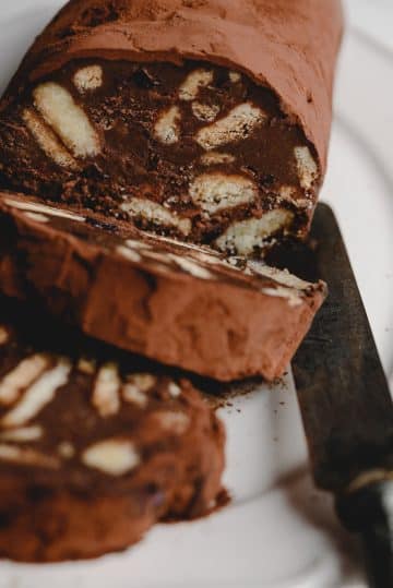 Greek Chocolate Salami (Mosaiko) - Real Greek Recipes