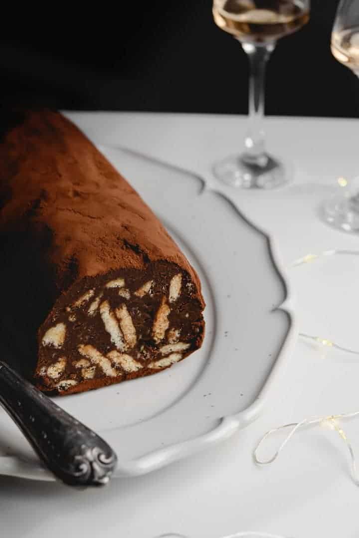 Greek Chocolate Salami (Mosaiko) - Real Greek Recipes