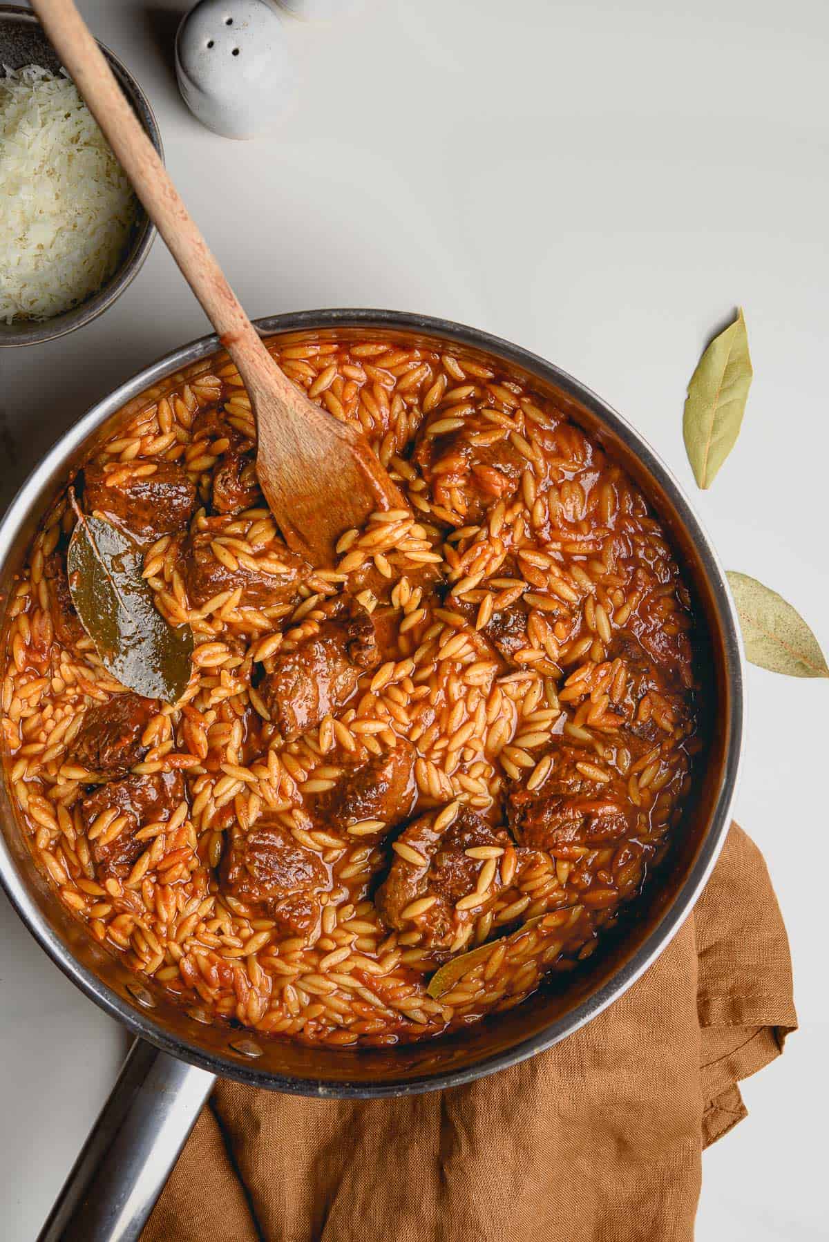 Beef Giouvetsi Beef Orzo Pasta Real Greek Recipes Beef Giouvetsi Beef Orzo Pasta Real Greek Recipes