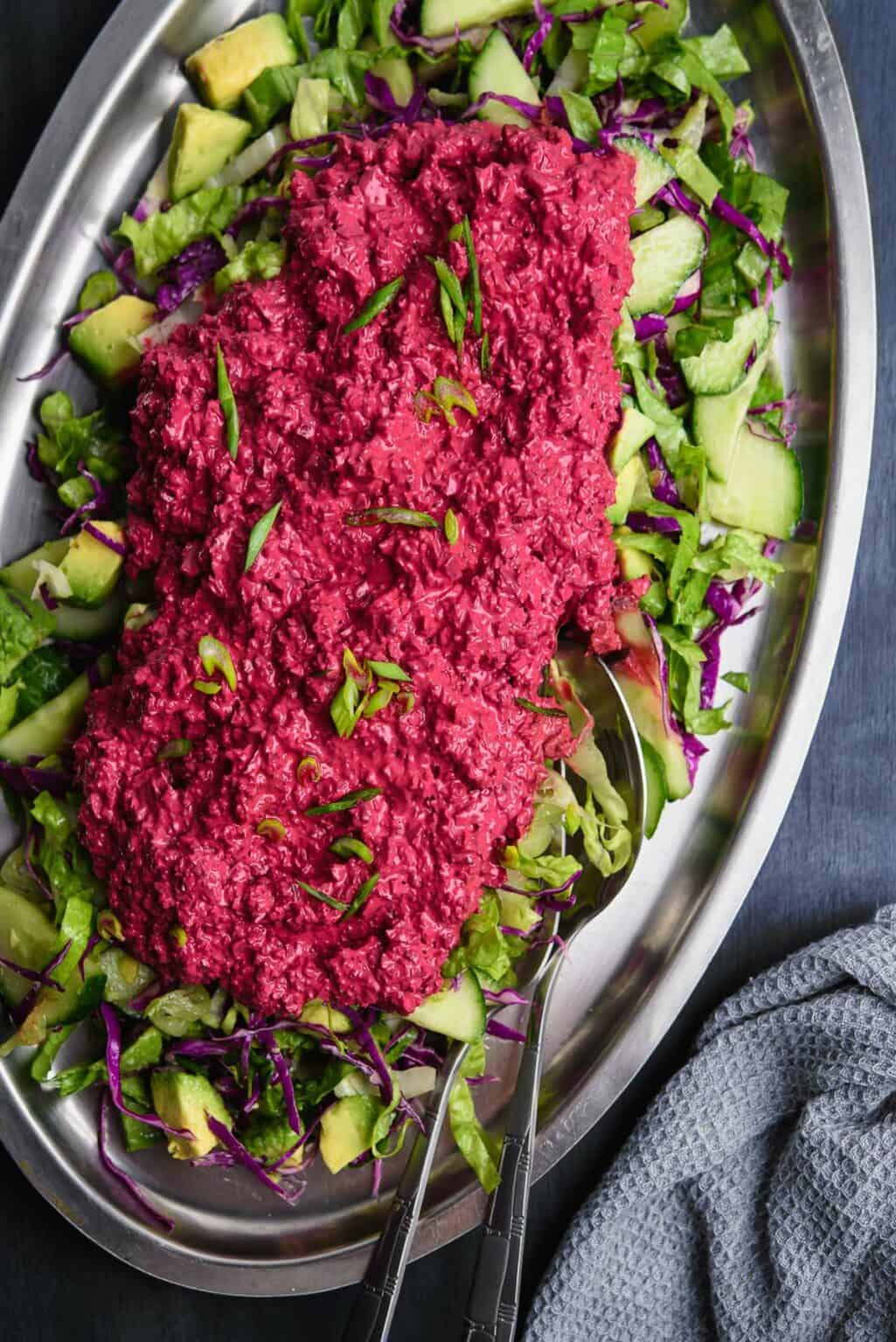 Raw Beetroot Salad with Greek yogurt - Real Greek Recipes