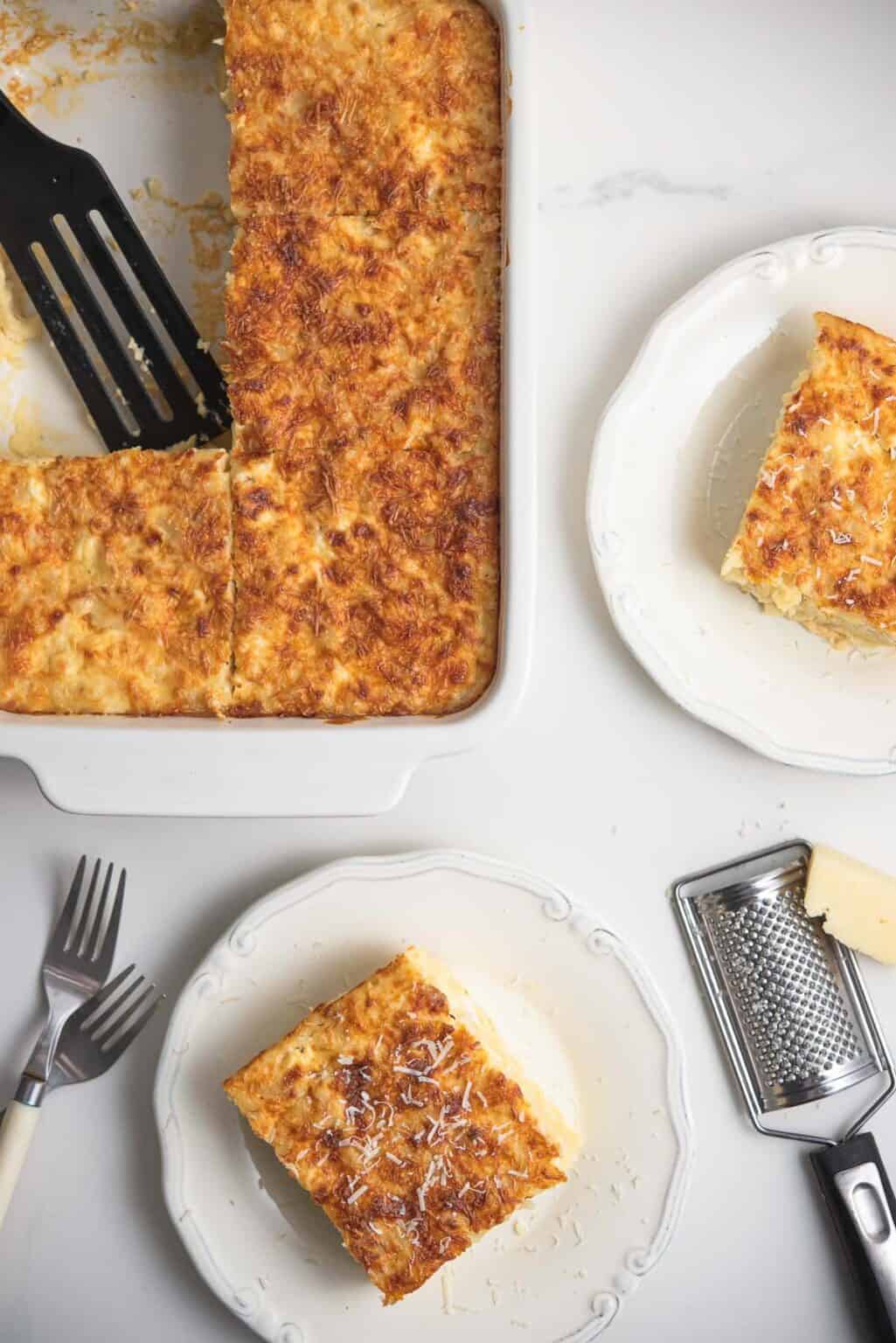 Macaroni Pie Recipe (Makaronopita) - Real Greek Recipes
