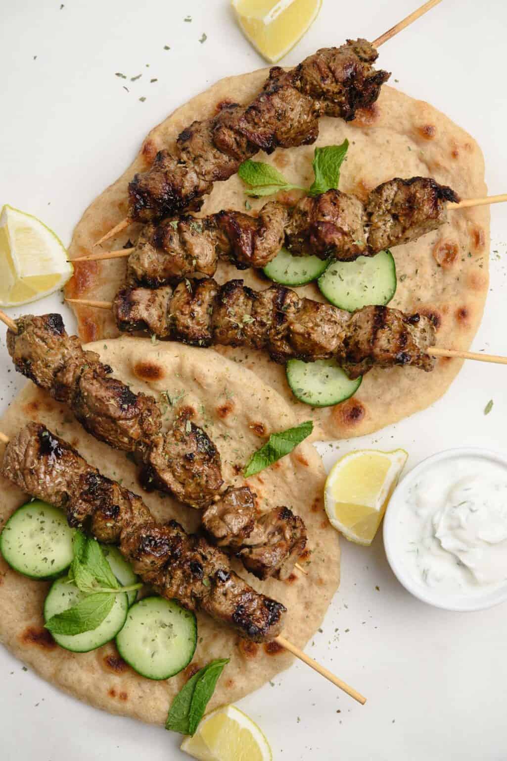 Greek Lamb Souvlaki (Skewers) - Real Greek Recipes