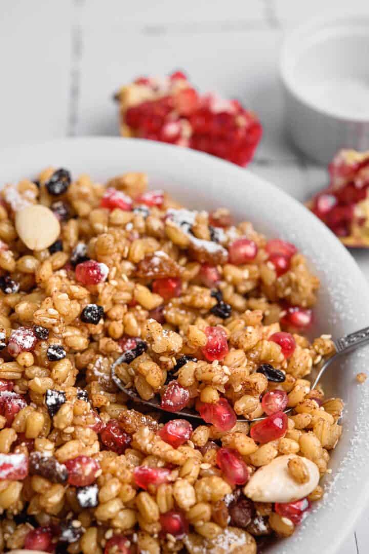 Koliva - Wheat Berry Memorial Food - Real Greek Recipes