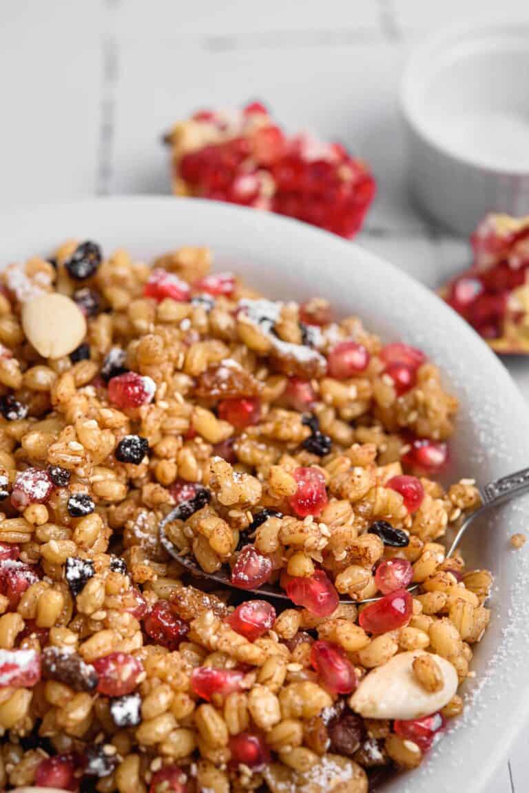 Koliva - Wheat Berry Memorial Food - Real Greek Recipes