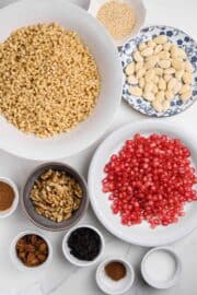 Koliva - Wheat Berry Memorial Food - Real Greek Recipes