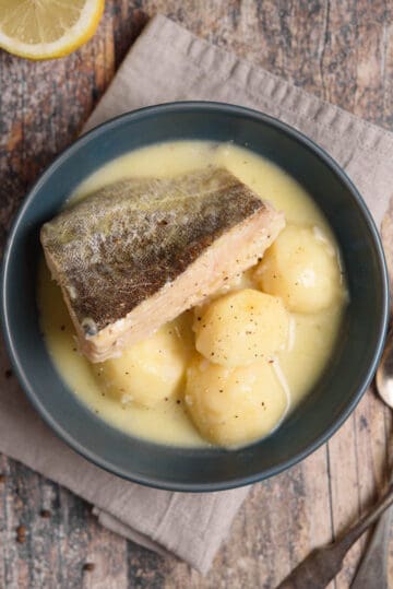 Salted Cod Stew With Potatoes - Real Greek Recipes