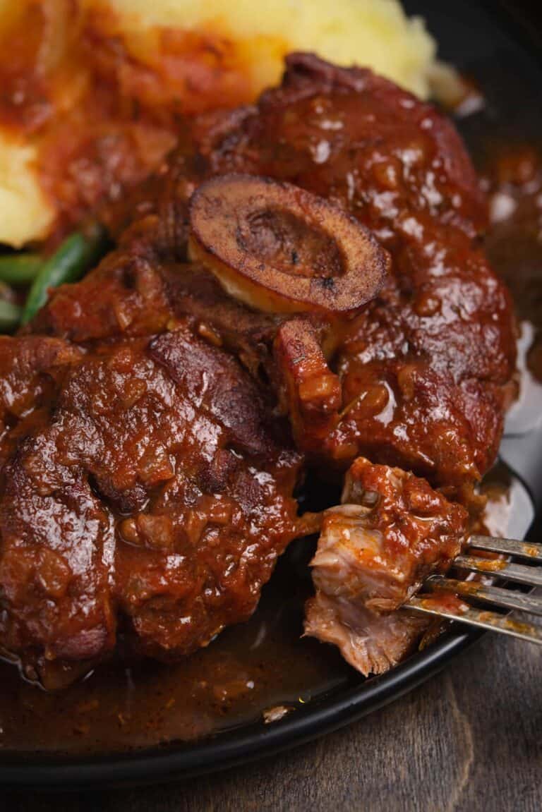 Braised Veal Osso Buco In Tomato Sauce - Real Greek Recipes