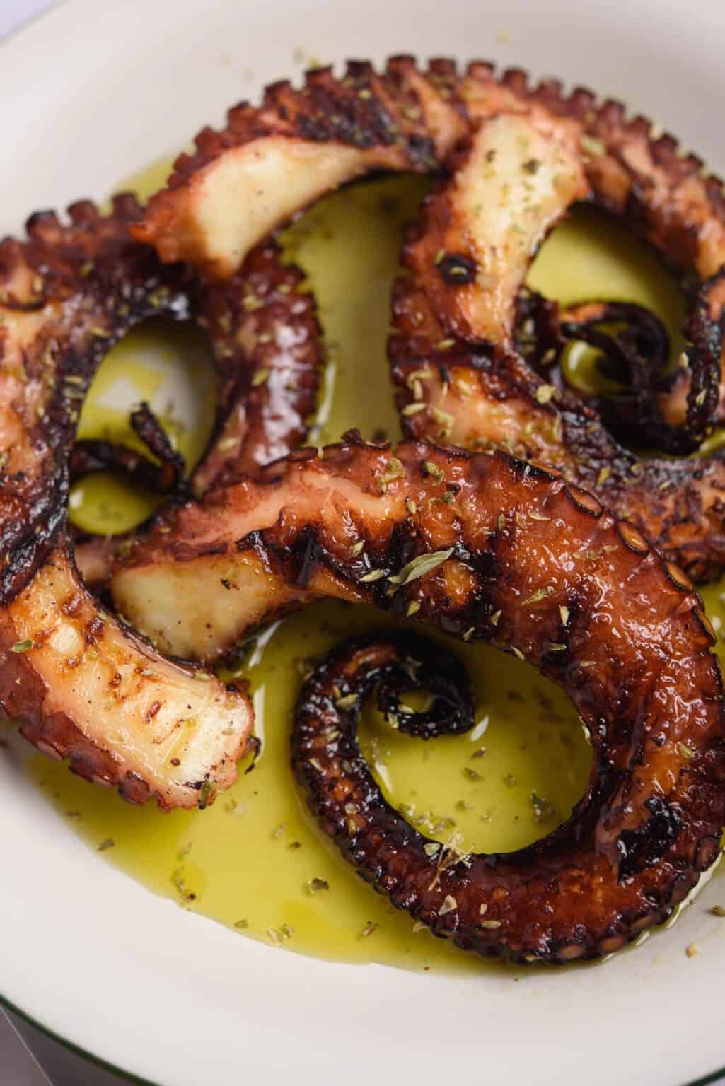 Grilled Octopus Greek-style - Real Greek Recipes