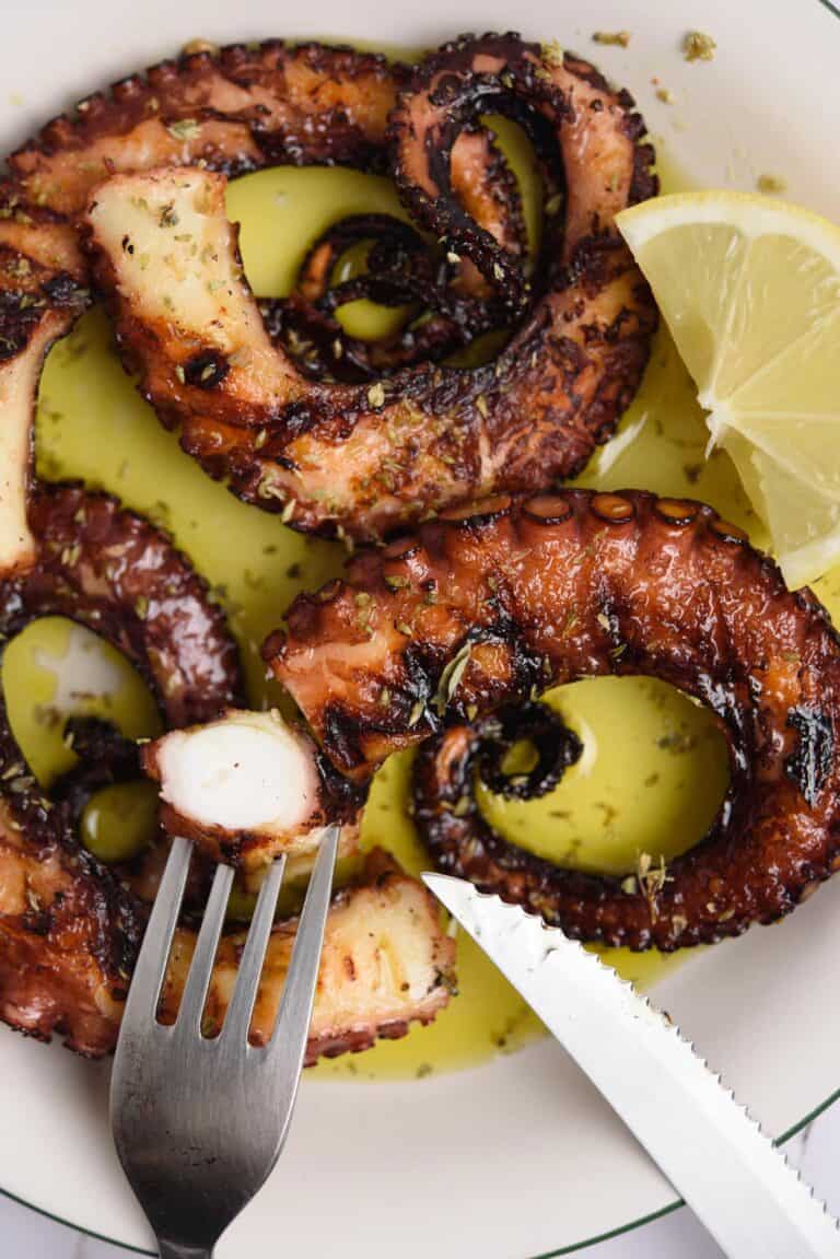 Grilled Octopus Greek-style - Real Greek Recipes