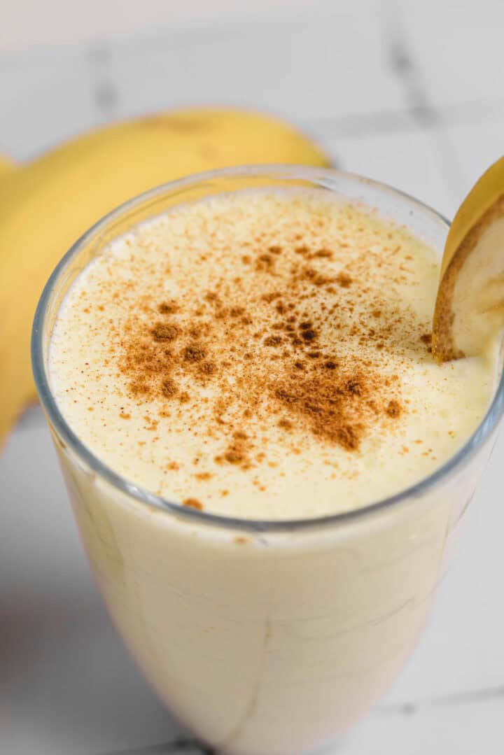 Banana Yogurt Smoothie With Tahini - Real Greek Recipes
