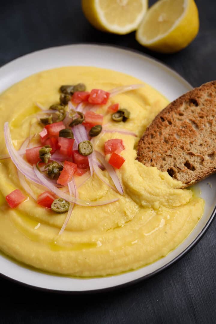 Greek Fava - Yellow Split Peas Dip - Real Greek Recipes