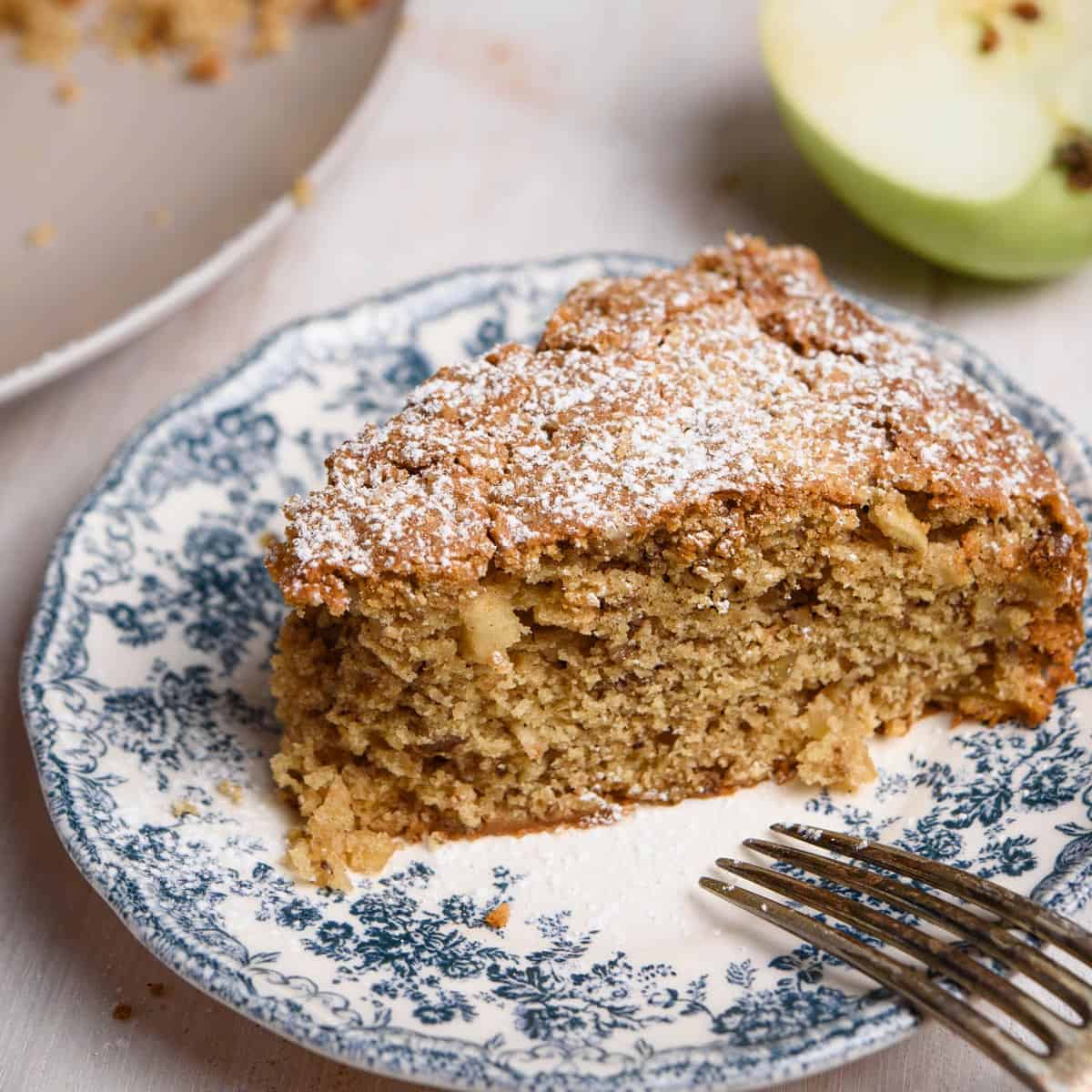 Apple Olive Oil Cake (Dairy-Free) - Real Greek Recipes