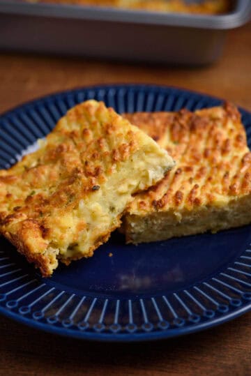 Mashed Potato Pie with Cheese (Patatopita) - Real Greek Recipes