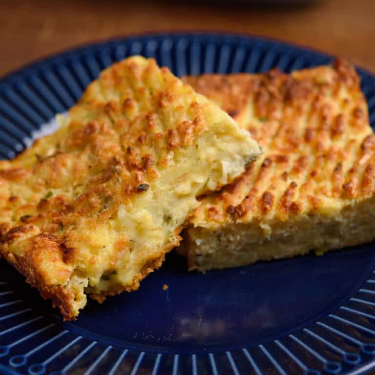 Mashed Potato Pie with Cheese (Patatopita) - Real Greek Recipes