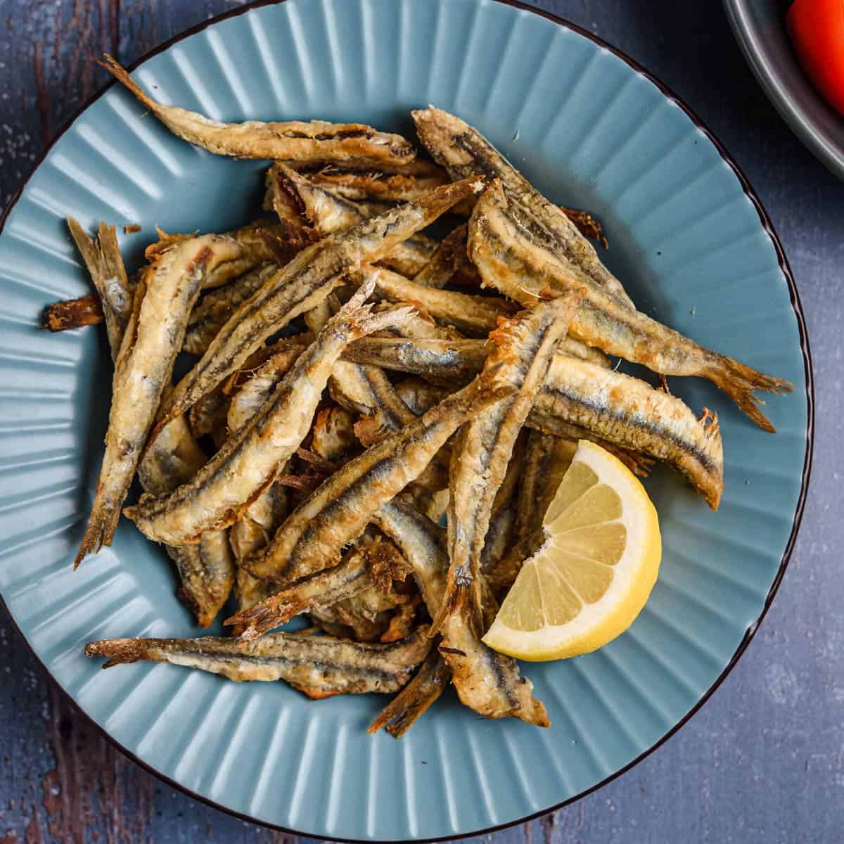 Fried Anchovies (stovetop + oven) - Real Greek Recipes